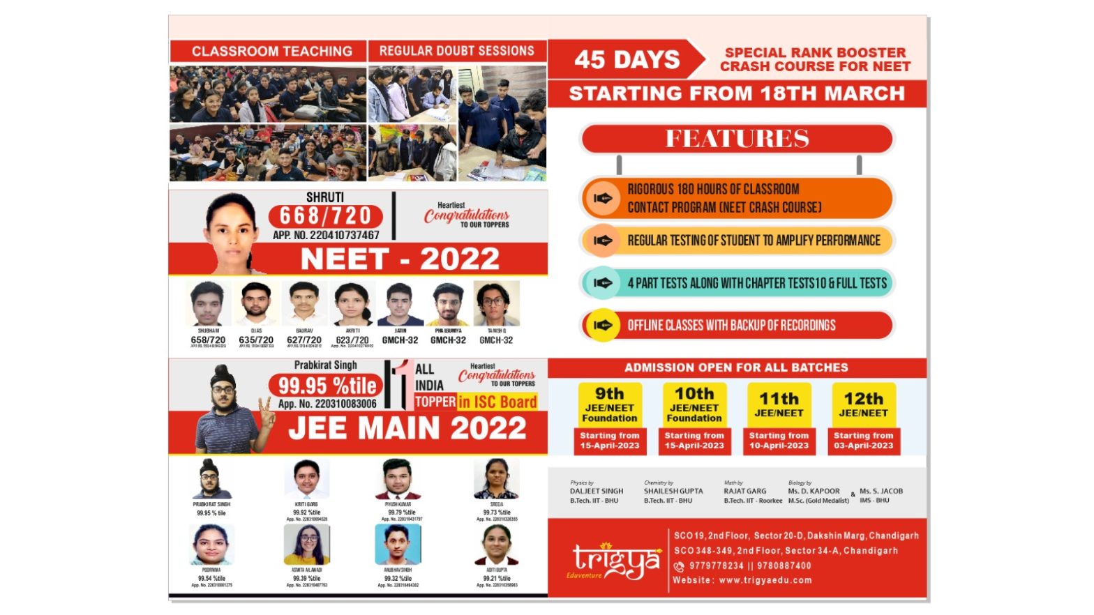 NEET CRASH COURSE -2026 - Trigya